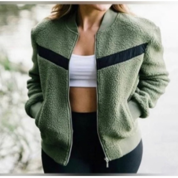 ZYIA | Jackets & Coats | Zyia Active Sherpa Jacket | Poshmark